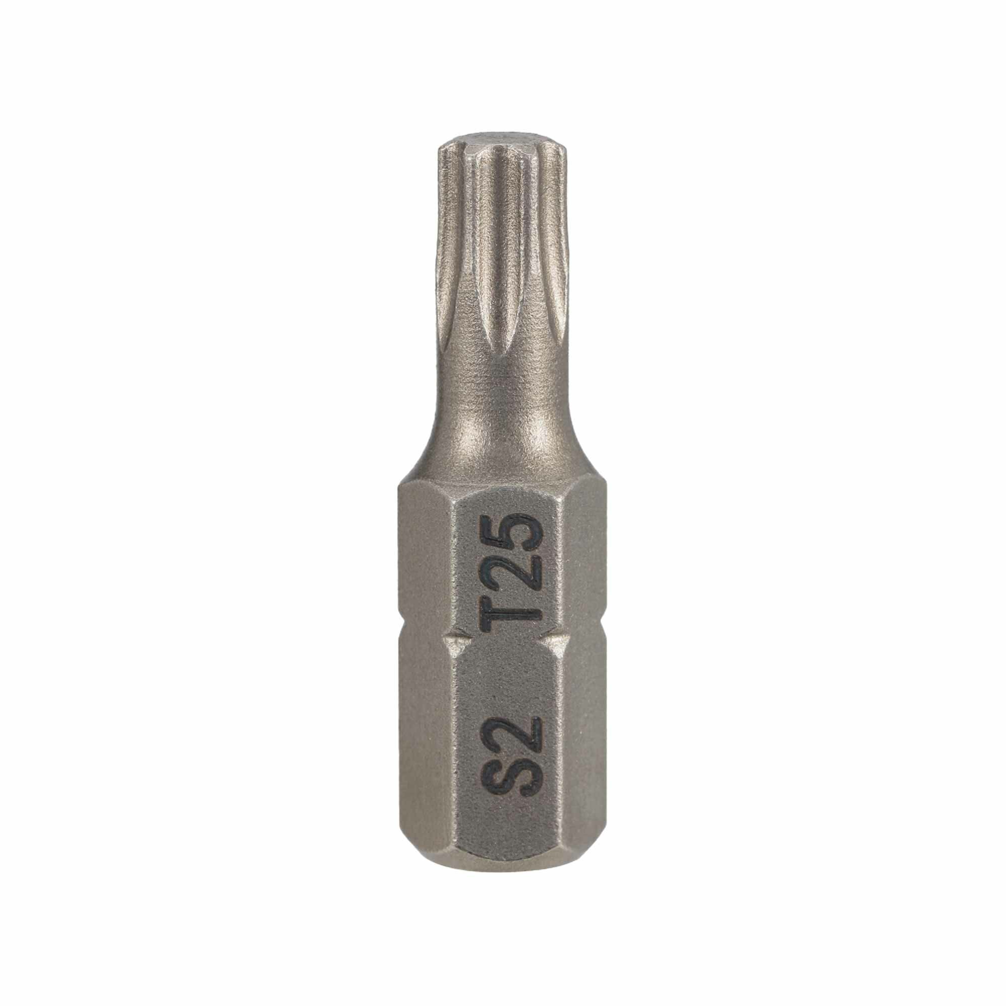 Бита T25 х25мм TORX S2 1шт SGS 6325-T25