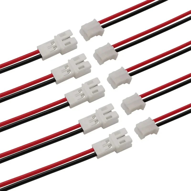 Кабель PH2.0 2-контактный 10см, 30 пар