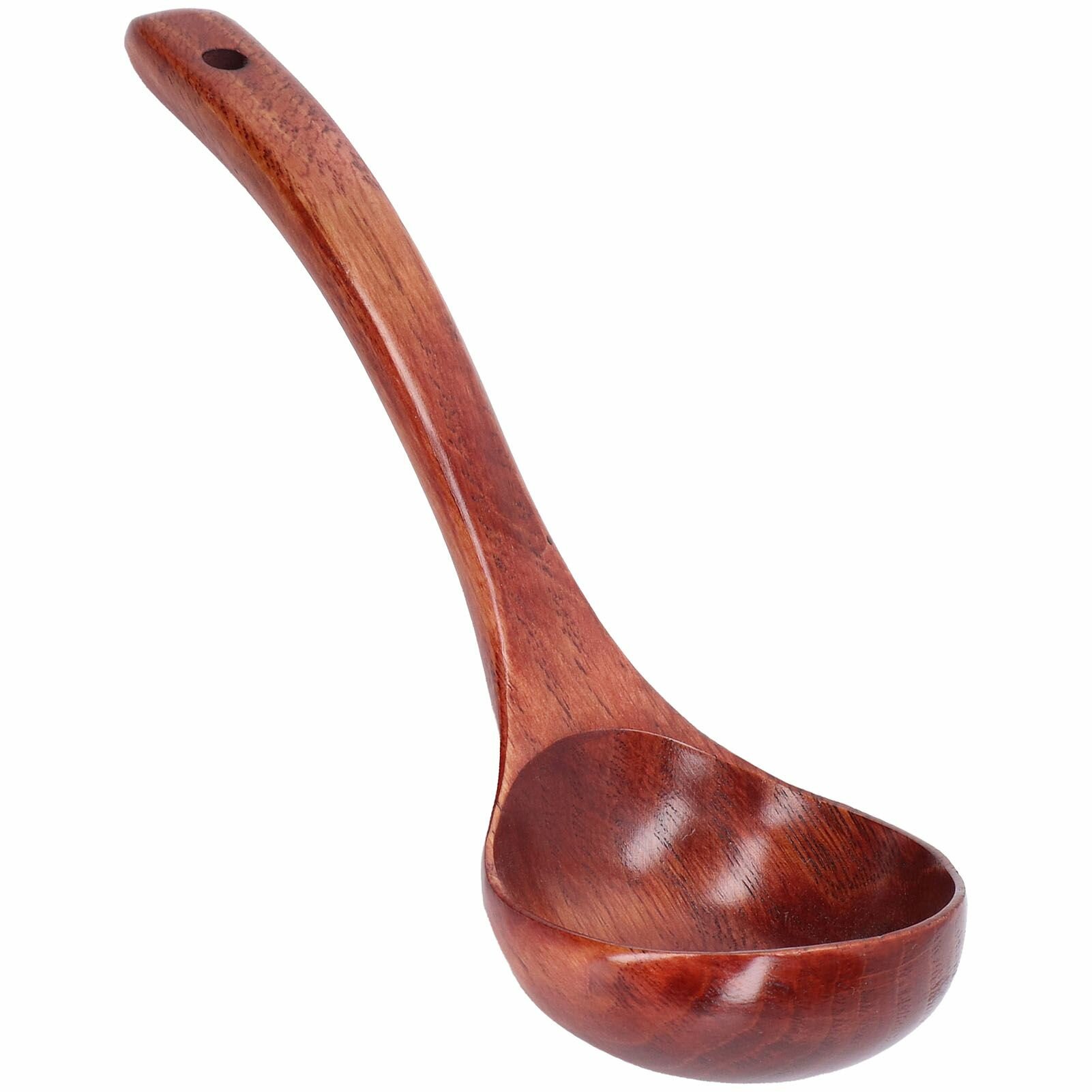Деревянная ложка, универсальный деревянный ковш с длинной ручкой для кухни, ресторана24