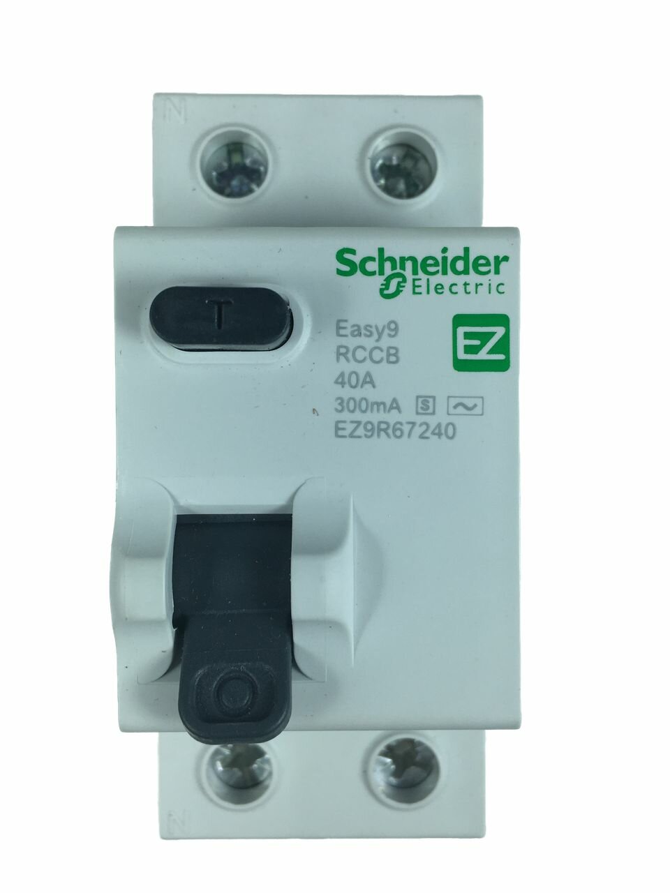 УЗО Schneider Electric 40А 300мА 2п тип АС-S селективное, Easy9 EZ9R67240