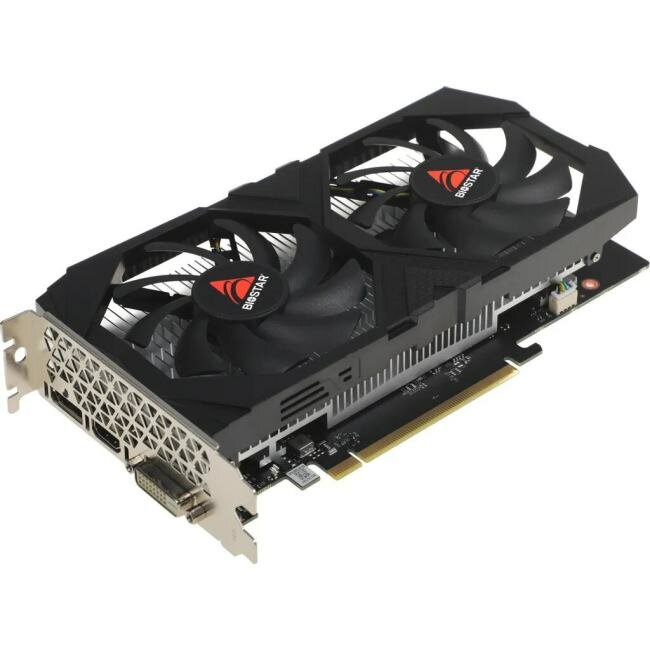 VN3516RF68 Видеокарта Biostar PCI-E 4.0 RTX3050-6G NVIDIA GeForce RTX 3050 6Gb 96bit GDDR6 1042/14000 HDMIx1 DPx3 HDCP