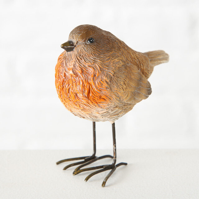 Декоративная фигурка Птичка Леджер - Birchules 8 см, Boltze, 1016552