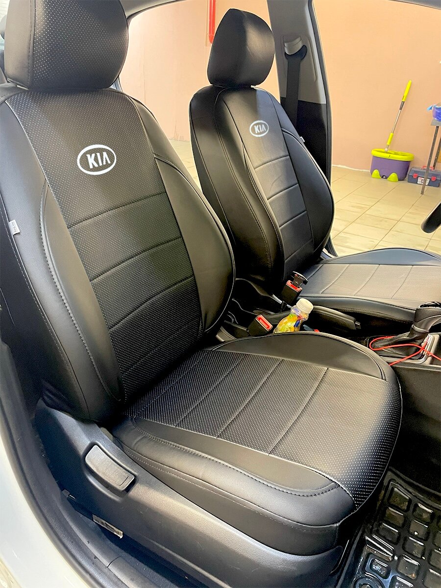 Комплект чехлов на сидения Киа Рио / Kia Rio 4 2018-2022 г. в.