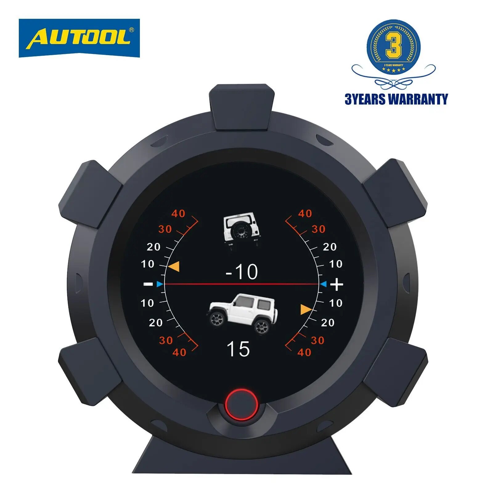 Автомобильный Инклинометр AUTOOL X95 4x4, обеспечивает угол наклона, скорость, Спутниковое время, GPS, аксессуары для внедорожников, Многофункциональный измеритель