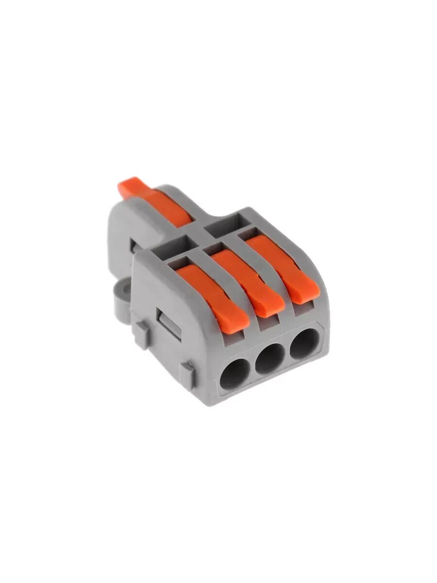 Клемма электрическая проходная комбинируемая 10 шт