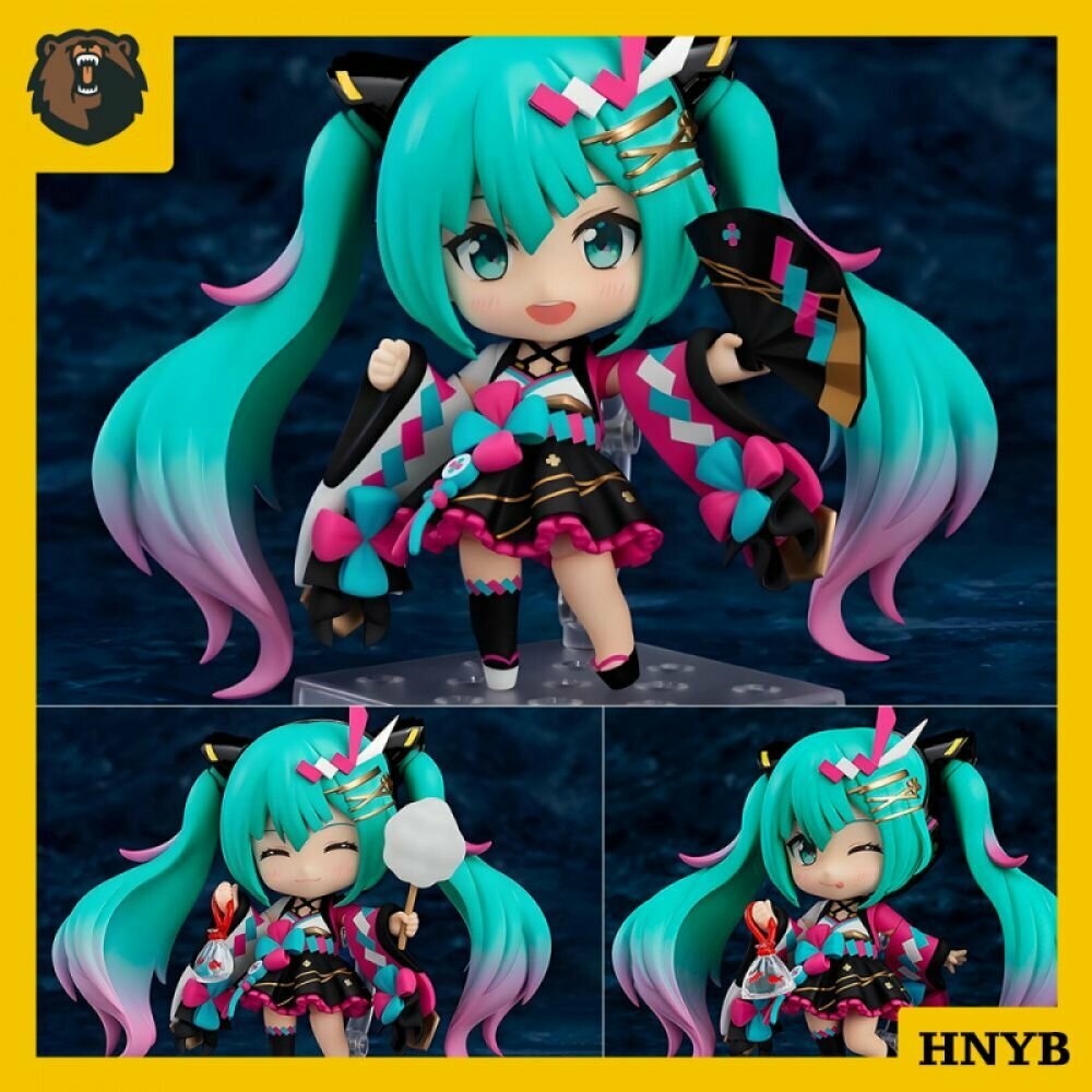 Фигурка вокалоид: Мику Хацунэ Волшебный Мирай 2020 / VOCALOID Miku Hatsune Magical Mirai 2020 Подарок для фаната (10 см) 1511