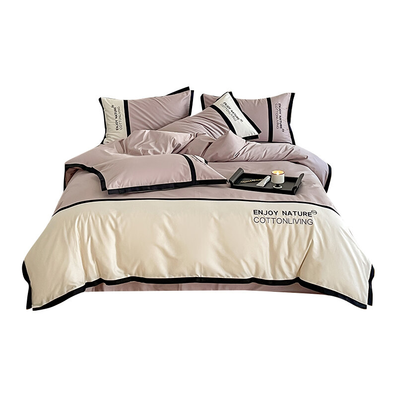 Комплекты постельного белья LACASA, 200*230 см, 230CM EU, цвет: naiqu - starry purple - crescent