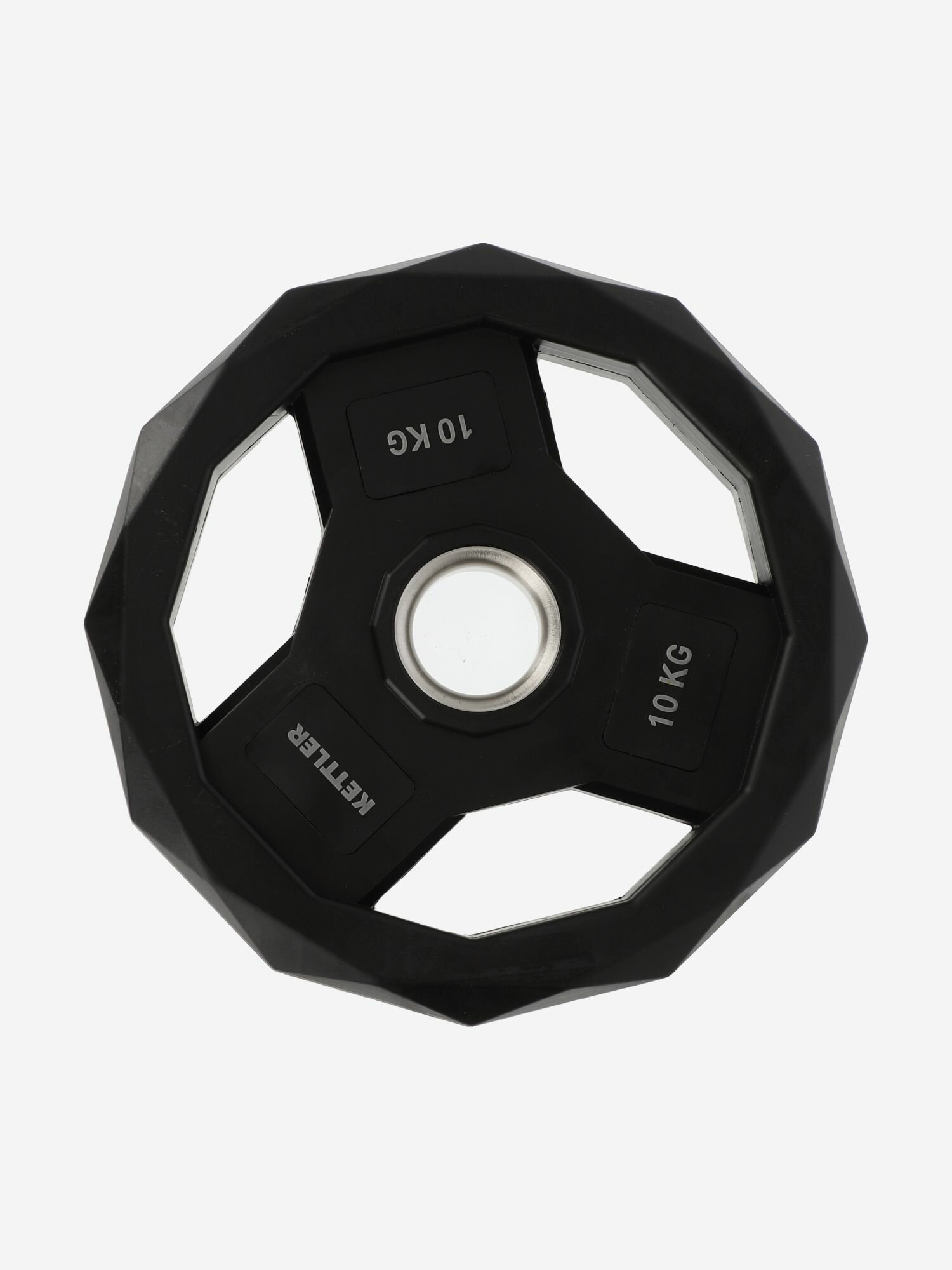 Диск чугунный обрезиненный KETTLER, 51 мм, 10 кг