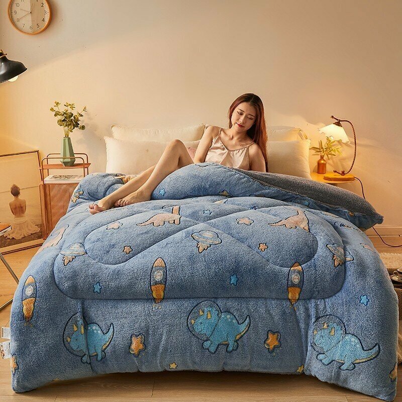 Одеяло стеганое, овечий флис, 1,8x2,2м, 3кг