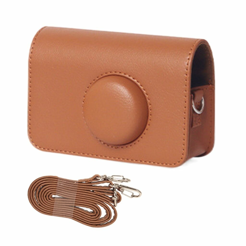 Универсальная однотонная защитная крышка пленочного аппарата Kodak-коричневый