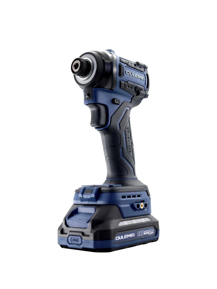 Ударный винтоверт OULEMEI "OLM-QZ002", бесщёточный, с ударной функцией