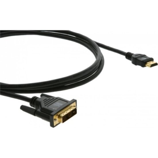 Кабель Kramer HDMI-DVI (Вилка - Вилка), 1,8м.