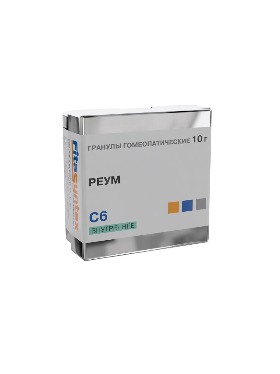 Реум С6, гранулы гомеопатические моно, 10 грамм , Фитасинтекс