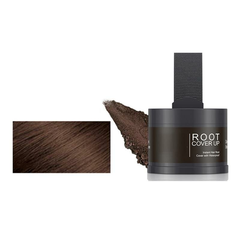 Тени для волос для маскировки корней, Темно - коричневый