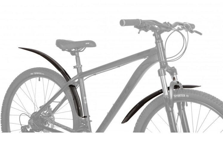 Комлект крыльев STG HL-806 26-28" Черный Х82731