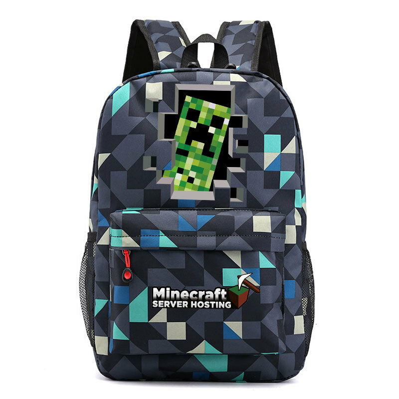 Школьная сумка Minecraft, рюкзак для школьников начальной школы, рюкзак большой вместимости, рюкзак Эндермена