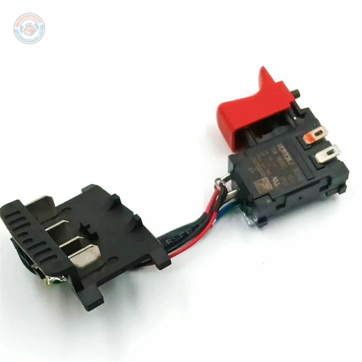 Курковый выключатель для аккумуляторной дрели GSB180-LI, GSR180-LI, 2607202330, реверсивный триггер 18 В, 20 А, чёрный пластик, запчасть для ремонта инструмента