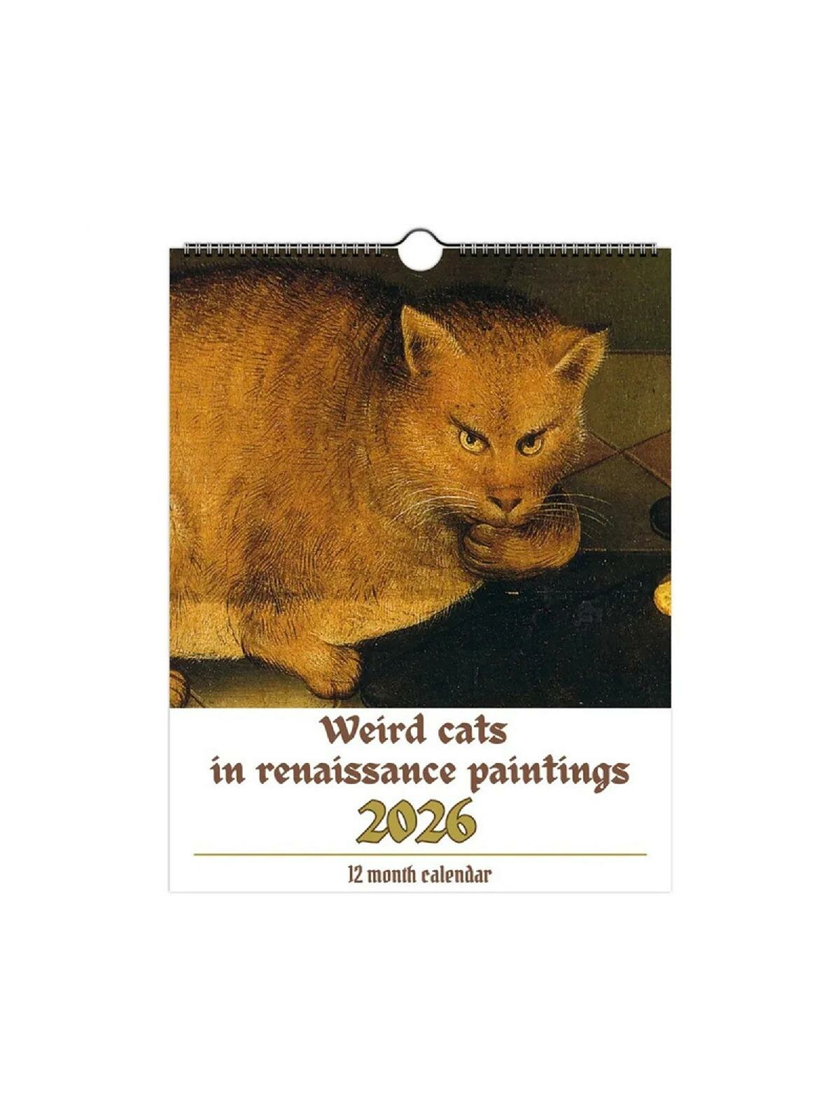 2026 Ежемесячный календарь Оформления стен Настенный дизайн Художественный Календарь