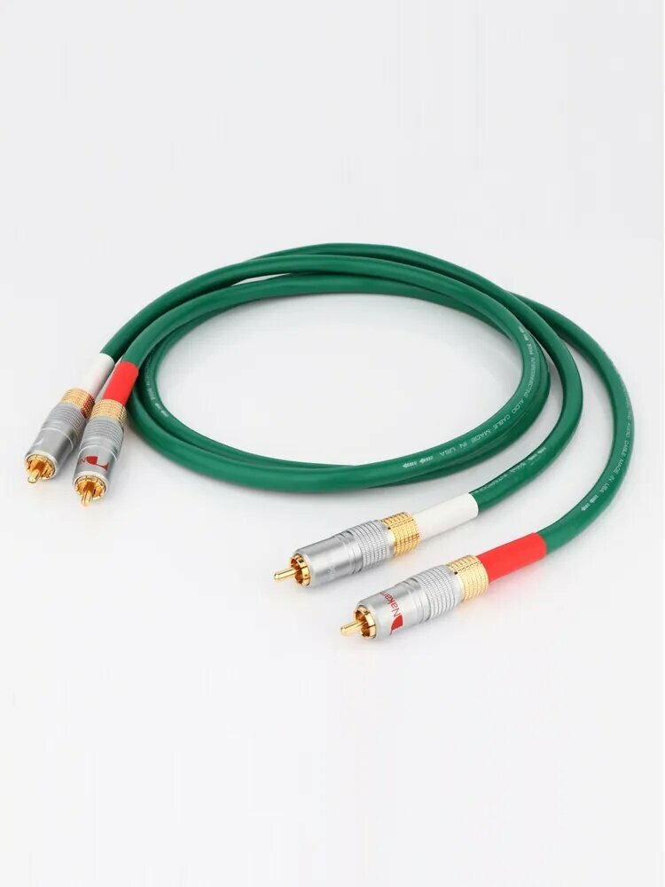 McIntosh Аудиокабель RCA/RCA, 0.5 м, светло-зеленый