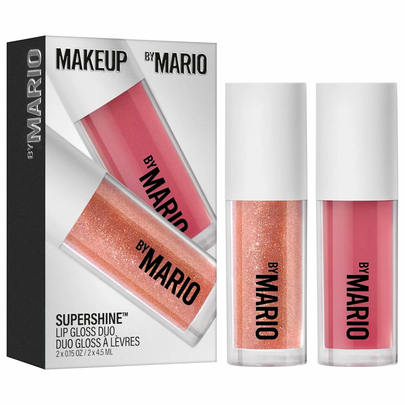 MAKEUP BY MARIO Подарочный набор для губ SuperShine Lip Gloss Duo Gift Set