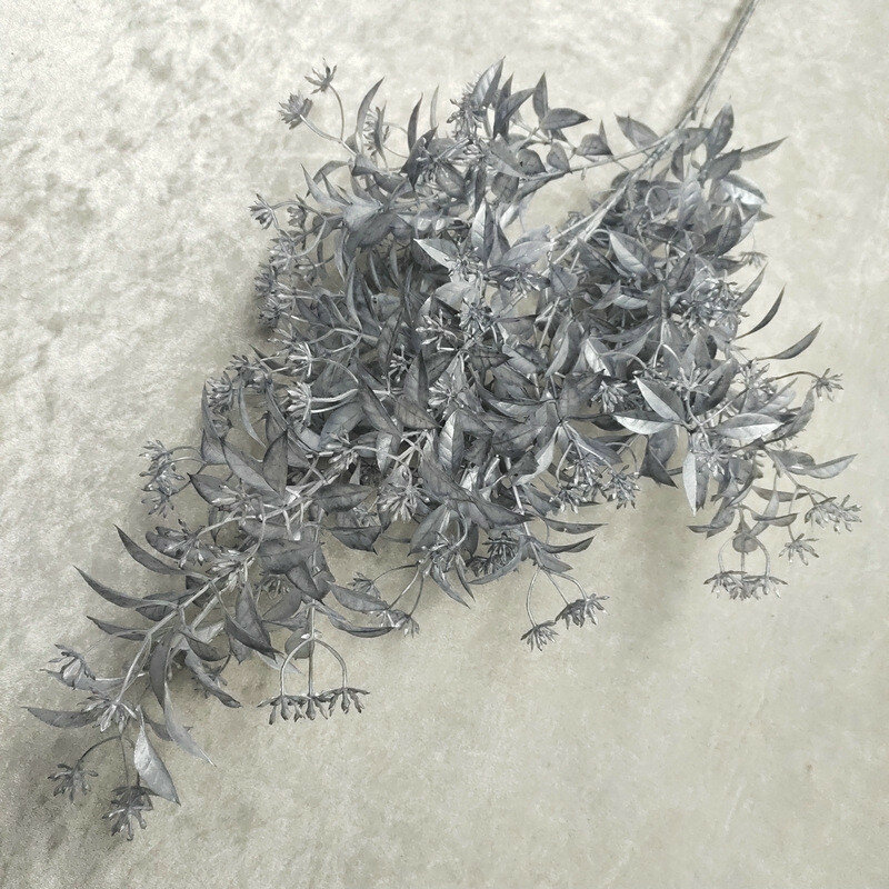 Artificial mist flowers plastic realistic fog effect stems for home decor wedding centerpieces