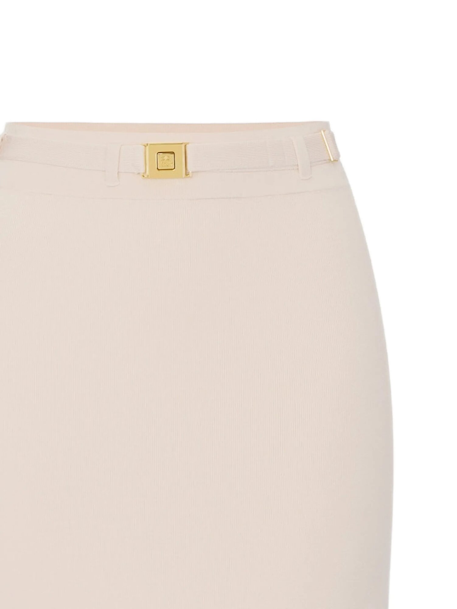 Юбка Elisabetta Franchi Belted midi skirt, размер 40, разноцветный — фото 1