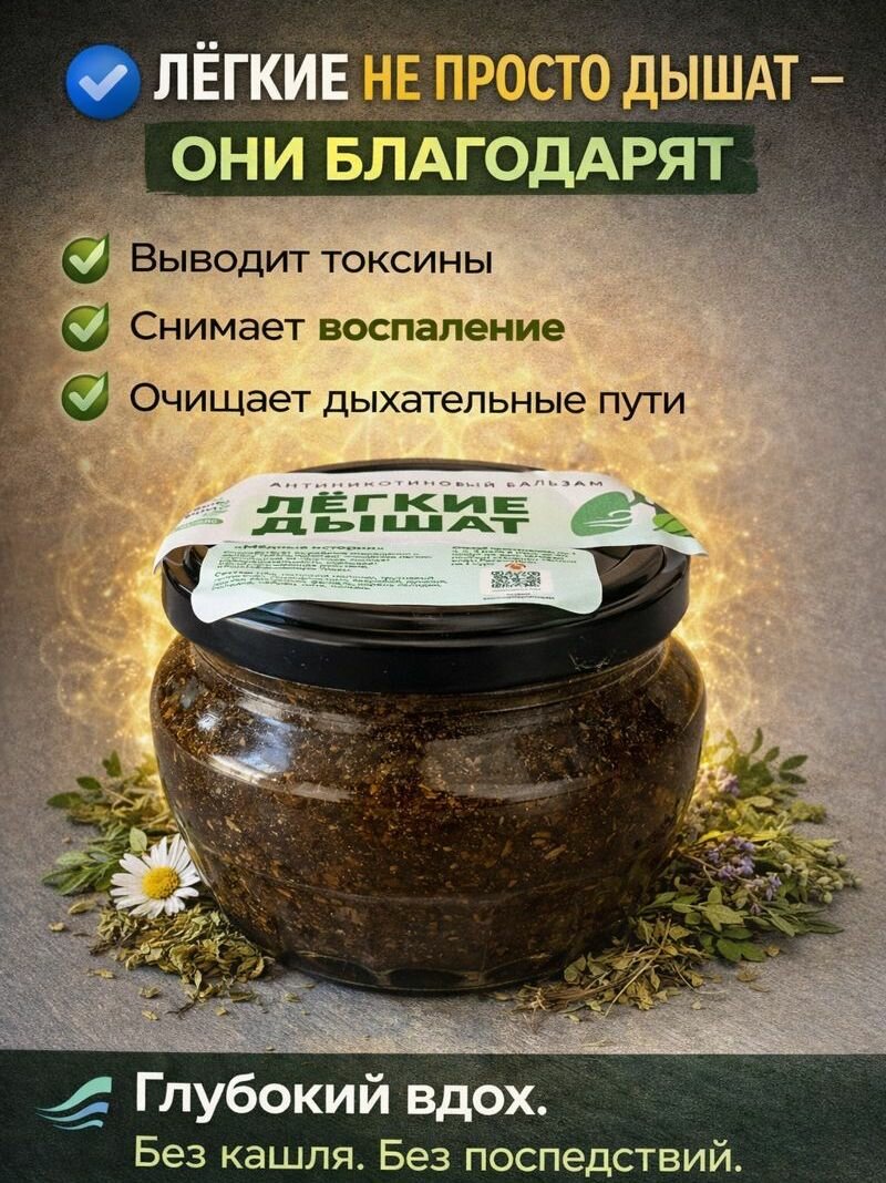 Мед от курения