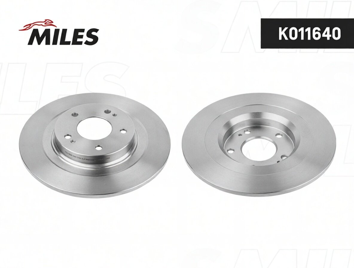 Диск тормозной mitsubishi outlander/asx 12- задний Miles K011640