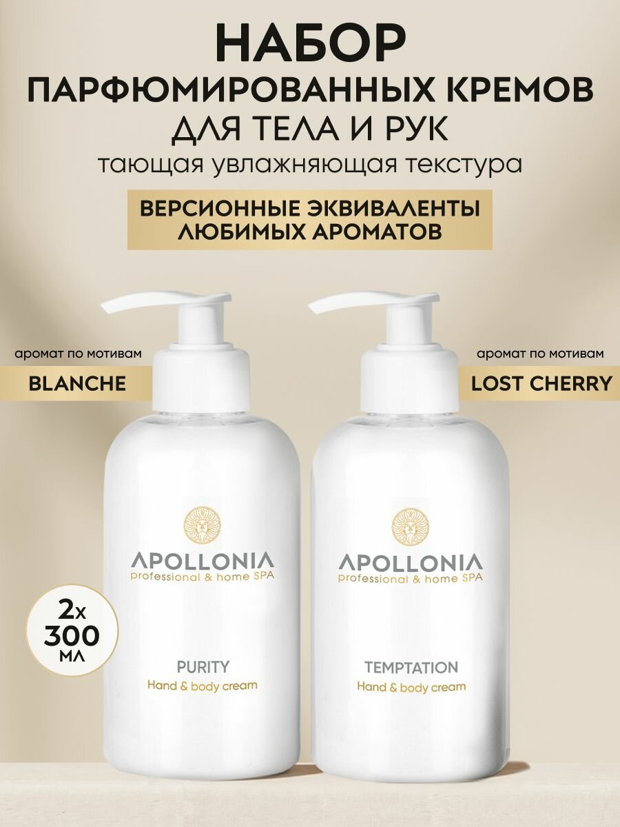 APOLLONIA HAND & BODY AROMA SET MIX Парфюмированный набор для рук и тела