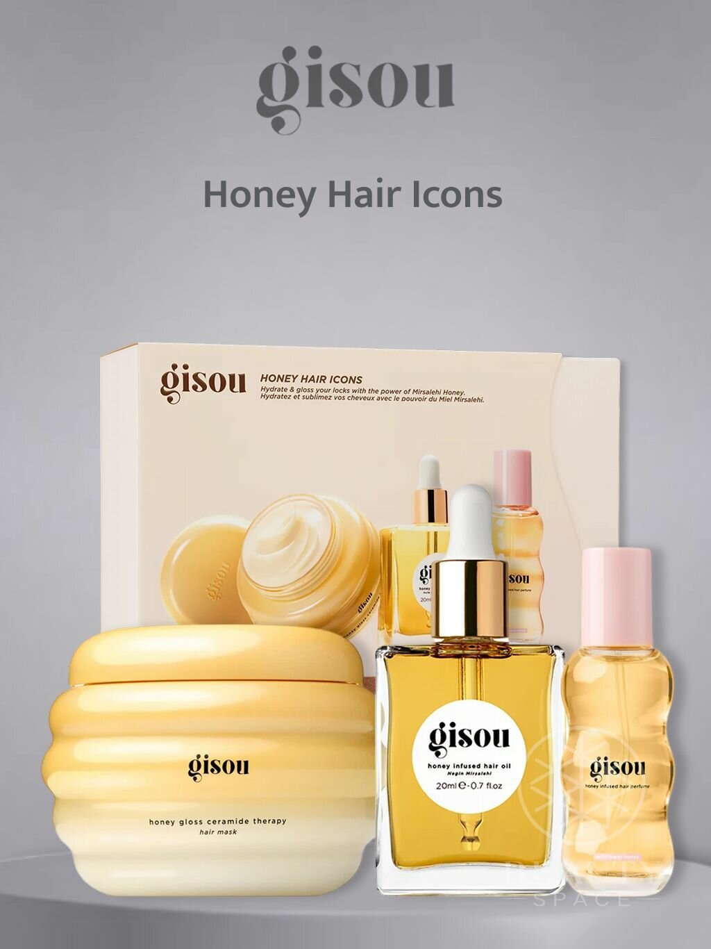Gisou Набор Honey Hair Icons