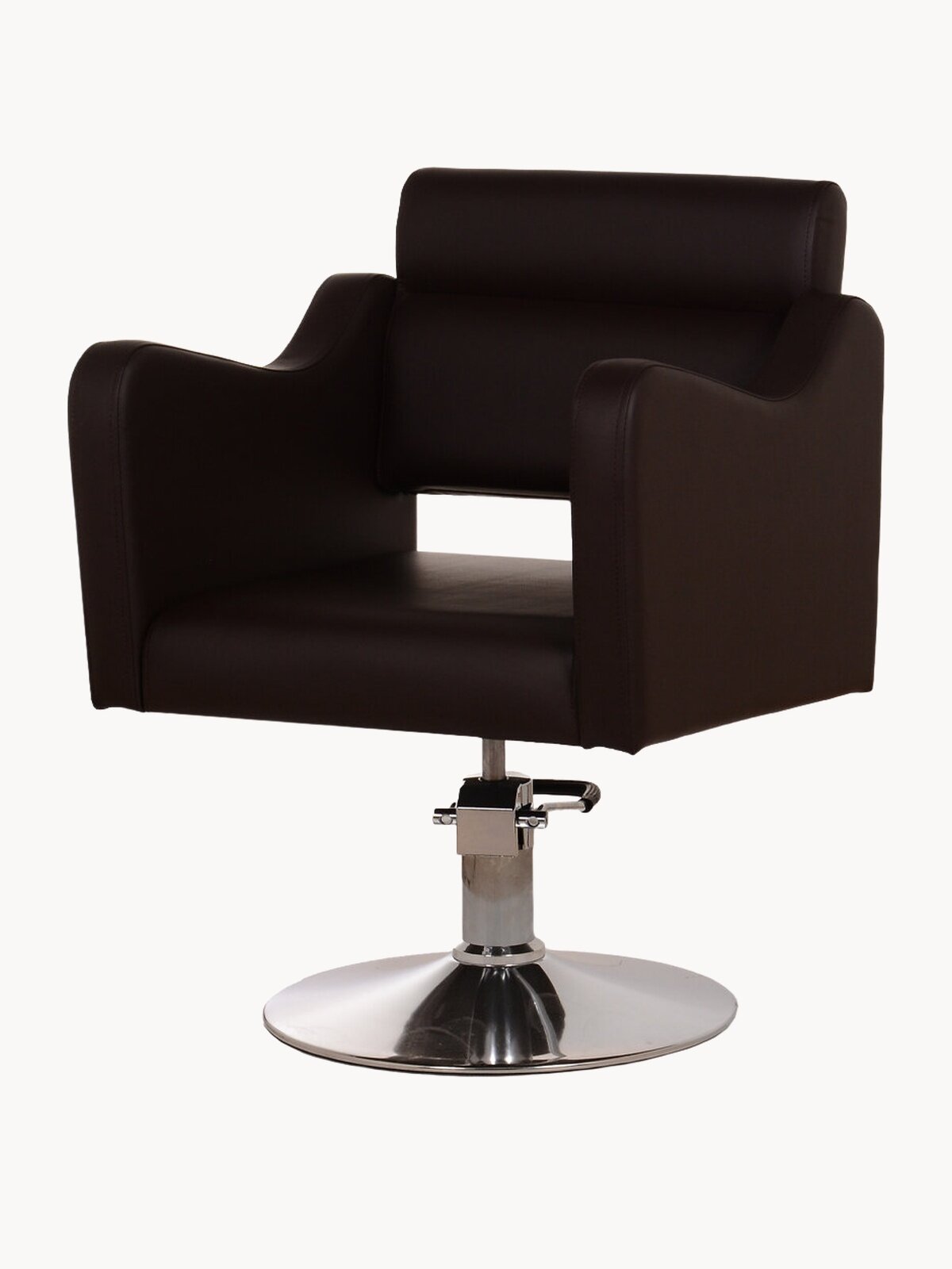Парикмахерское кресло "Флора", коричневый цвет - основание диск