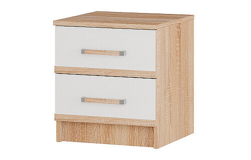 Тумба прикроватная с ящиками Сакура, дуб сонома