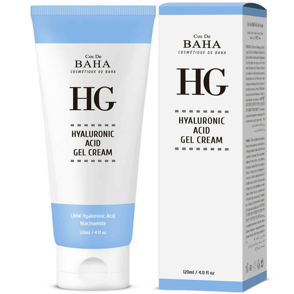 Крем-гель для лица с гиалуроновой кислотой Cos De BAHA Hyaluronic Gel Cream (HG) (120 мл)