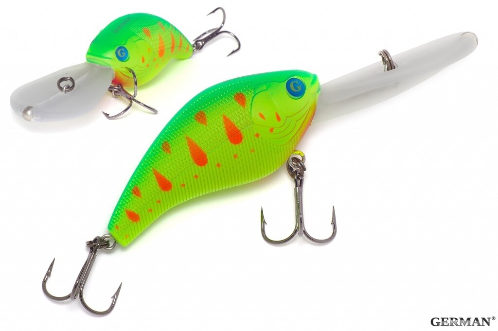 Воблер для троллинга German Sensuikan F 80 мм / 30 гр / C209 цвет