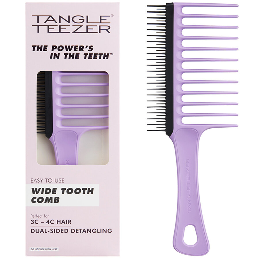 Расческа-гребень Tangle Teezer Wide Tooth Comb Purple Passion