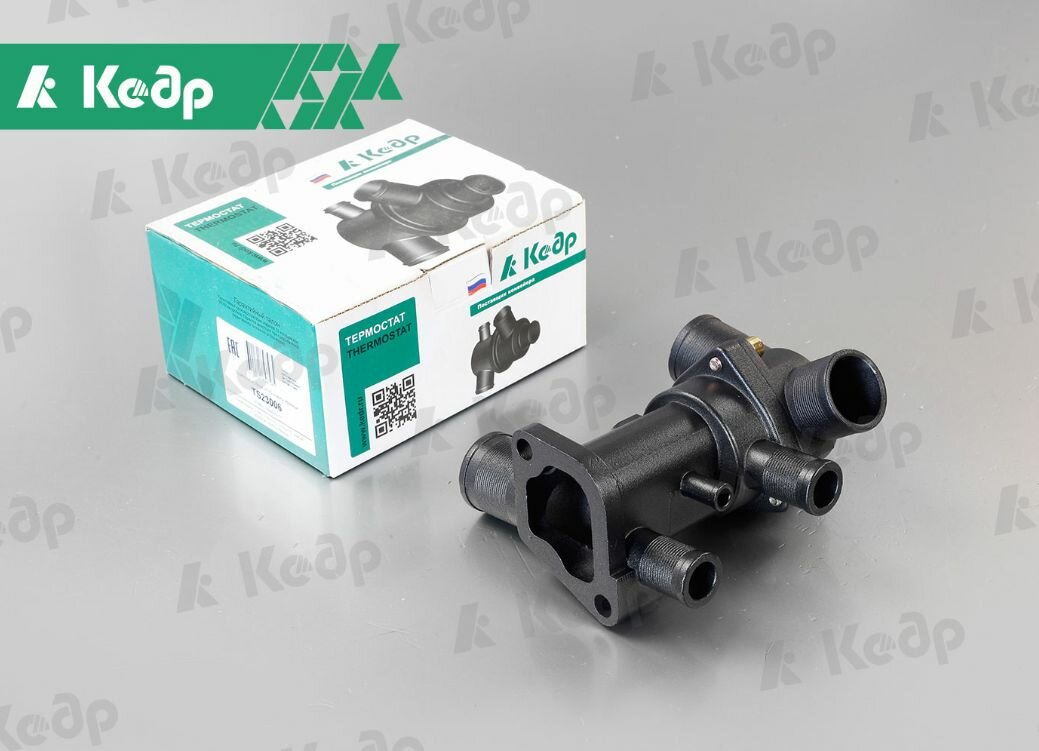 Термостат в сборе под датчик для а/м ВАЗ 2110-2112, 2170-2172 инжектор, нов. образца с 08.2003г. арт. TS23006