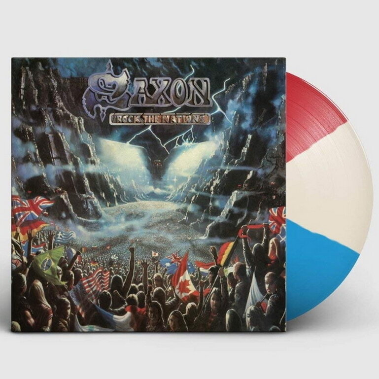 Виниловая пластинка SAXON - Rock the nations LP — фото 1