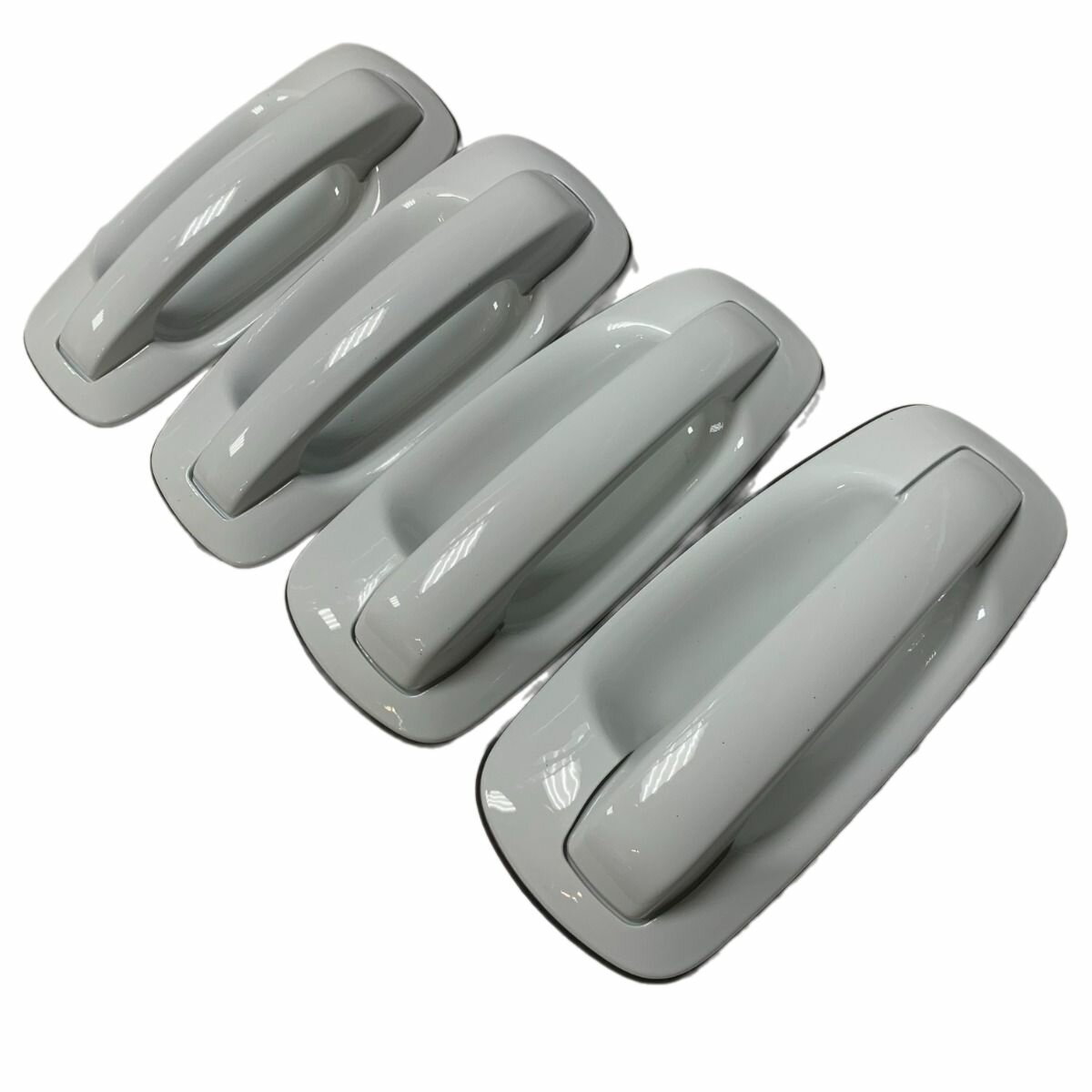 Ручки дверей ВАЗ 2110 - 2112 - 2170 - 2172 Лада приора цвет - белое облако (4шт)