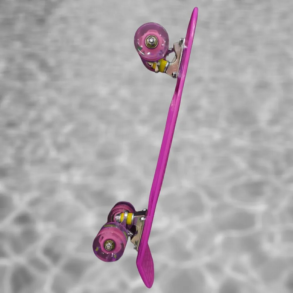 Пенниборд VSTORM VBORD GLOW 56 пластиковый розовый