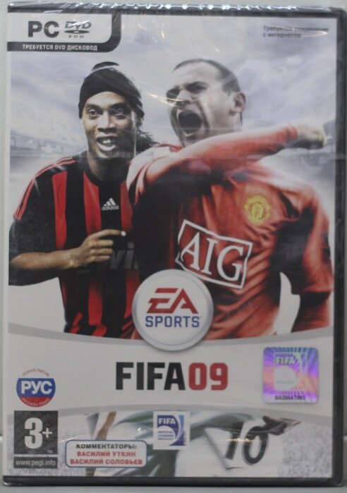 Игры для ПК: FIFA 09 DVD DVD Pack