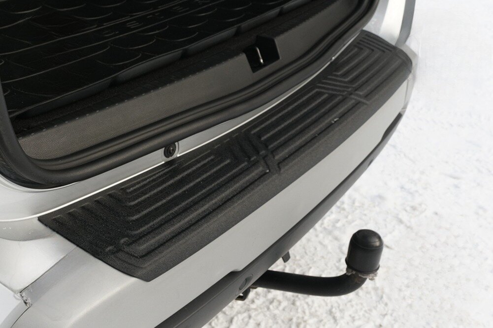 Накладка на задний бампер Вариант 2 Renault Duster II 2021-