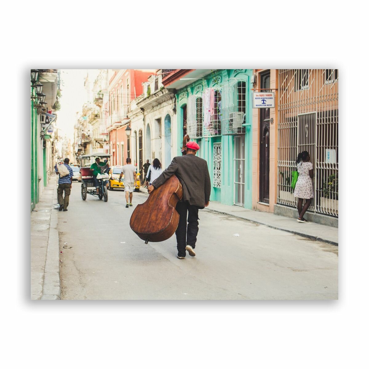 Постер, плакат на бумаге / Куба / Размер 40 x 53 см