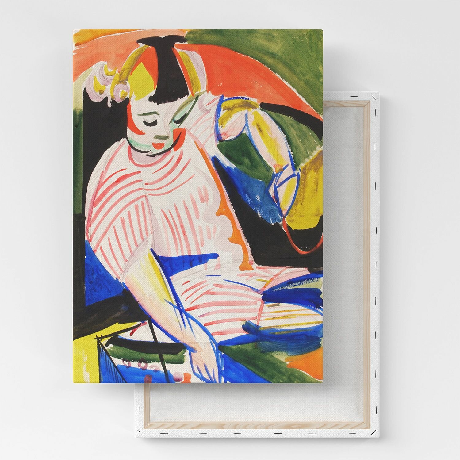 Картина на холсте, репродукция / Лайман Сэгэн - Child / Размер 40 x 53 см