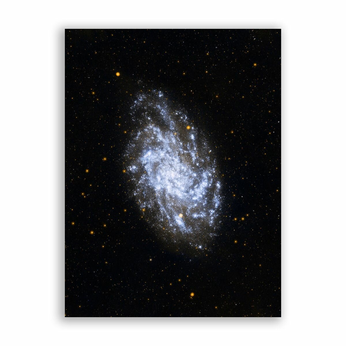 Постер, плакат на бумаге / Galaxy / Галактика / Размер 40 x 53 см
