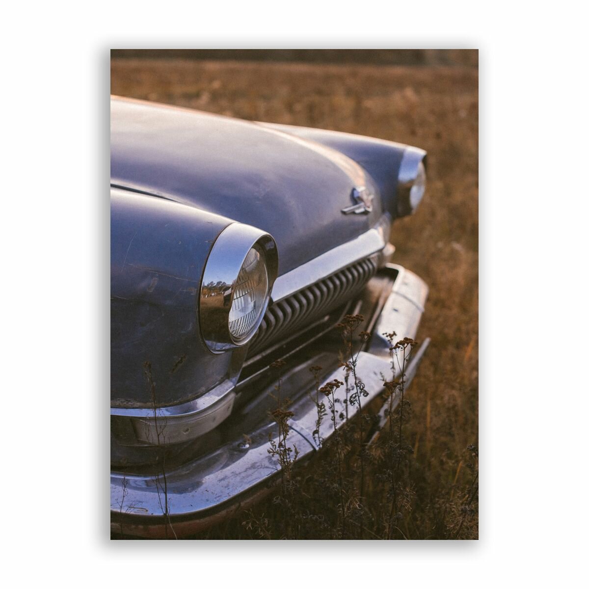 Постер, плакат на бумаге / Автомобиль Волга / Размер 30 x 40 см