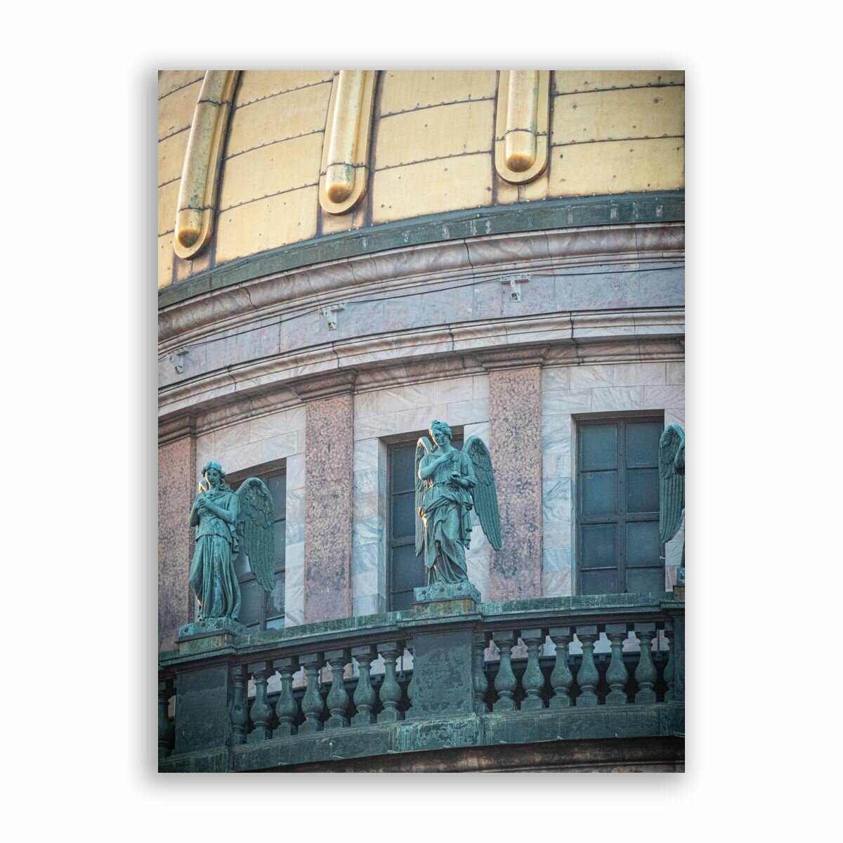 Постер, плакат на бумаге / Исаакиевский собор - Санкт-Петербург / Размер 30 x 40 см