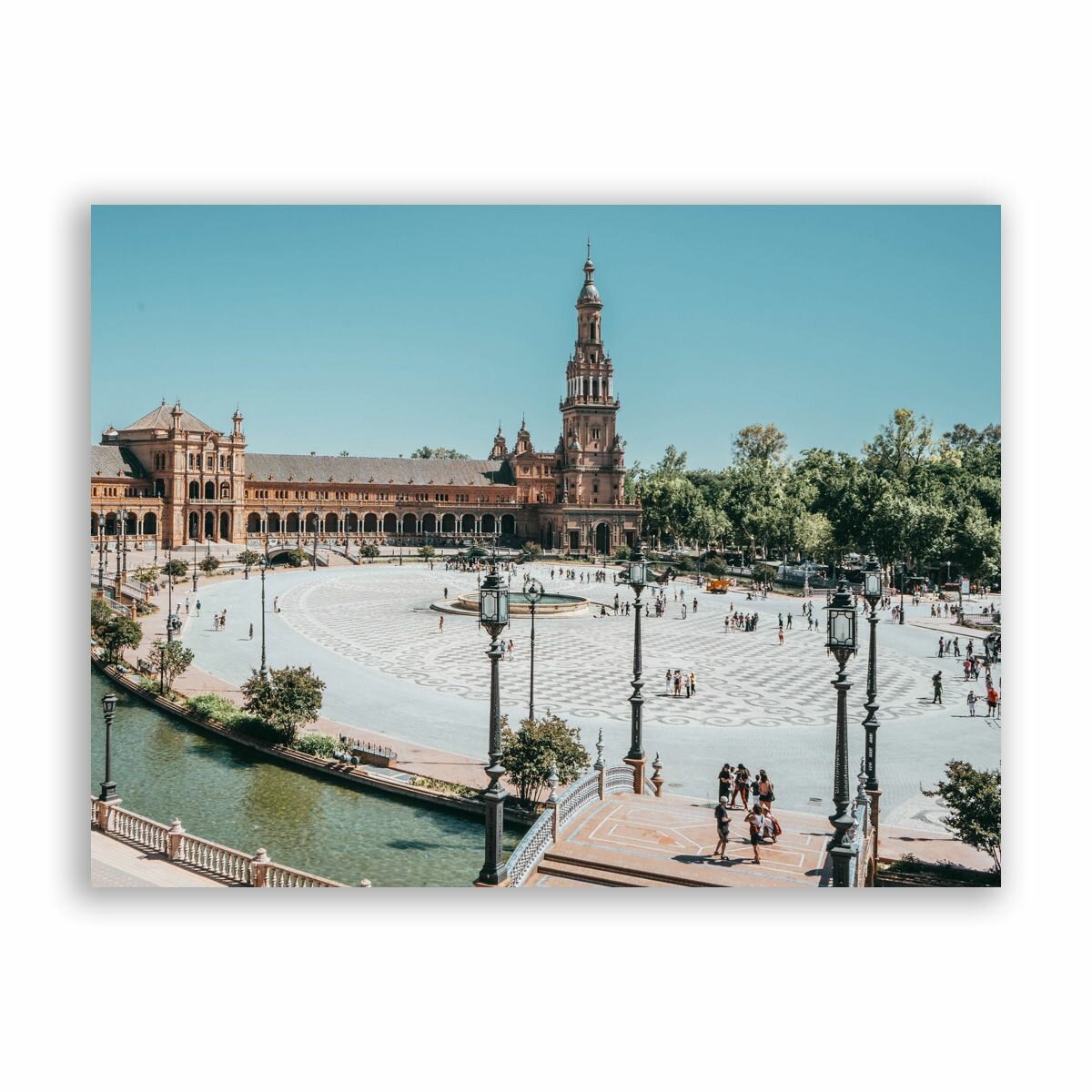 Постер, плакат на бумаге / Испания / Размер 30 x 40 см