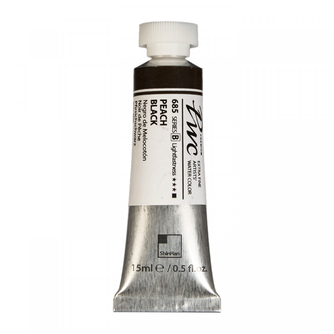 ShinHan Korea Акварельная краска "Pwc" 685 черный персик 15 мл