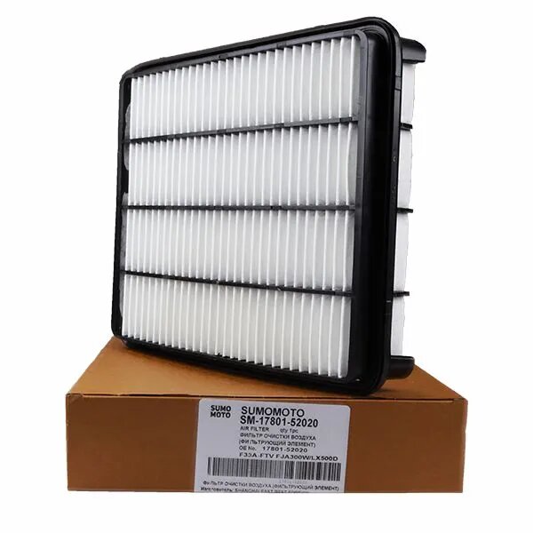 Фильтр воздушный 17801-52020 SM-17801-52020 SUMOMOTO LEXUS; LX500d; TOYOTA; Land Cruiser 300; OEM - 17801-52020;