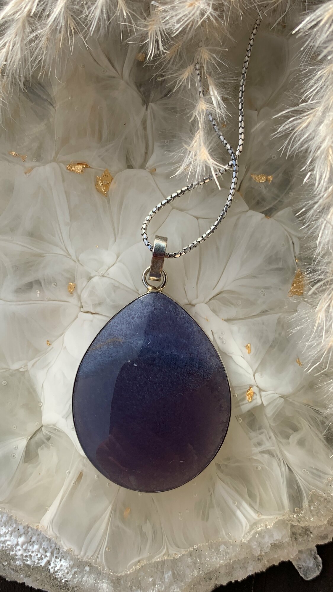 Подвеска, флюорит